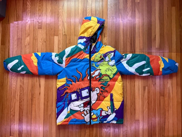 NICKELODEON MEMBERS ONLY x Rugrats Puffer Jacket - Men’s M - *RARE ...