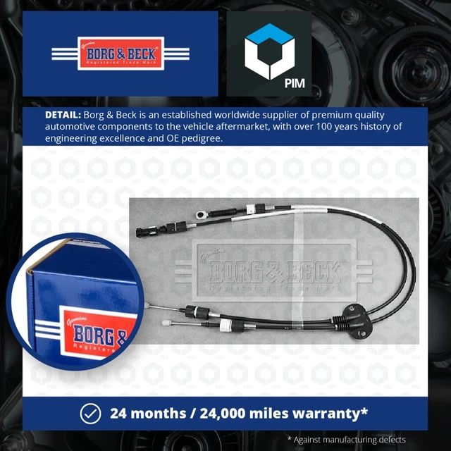 GEAR CHANGE CABLE fits FORD FOCUS Mk1 1.4 98 to 04 B&B 1490969 Quality ...