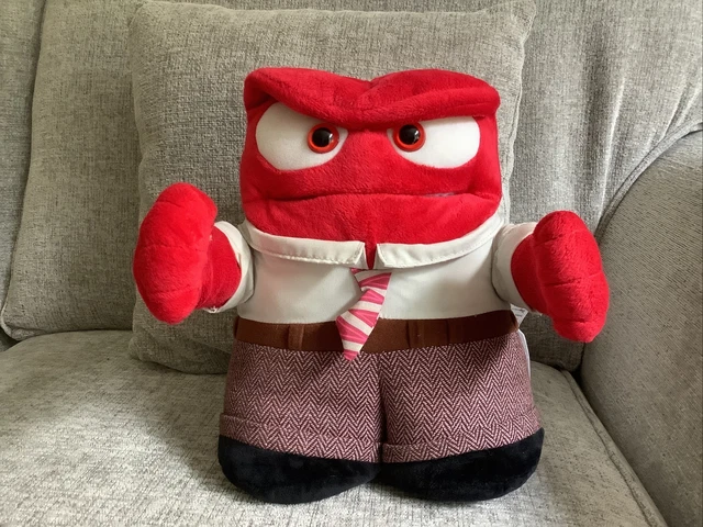 DISNEY PIXAR INSIDE Out Anger Talking And Moving Soft Toy £6.00 ...