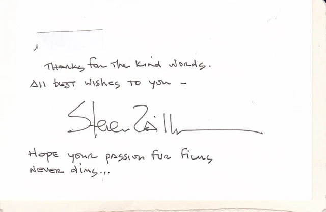 AUTOGRAPHE DU CINEASTE Americain Steven Zaillian EUR 4,00 - PicClick FR