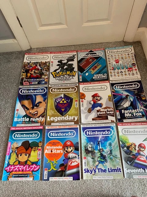 OFFICIAL NINTENDO MAGAZINE ONM 12 of 13 Issues 2011 Future Publishing £ ...