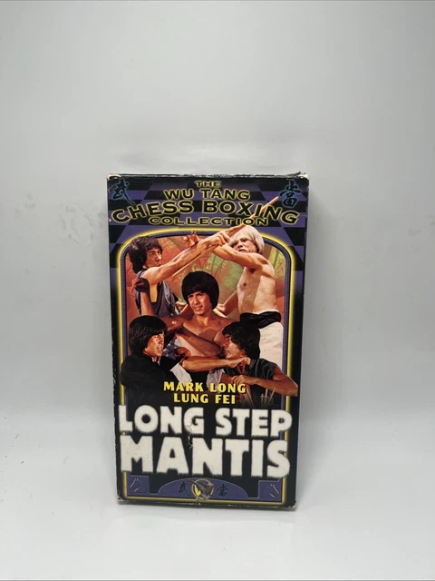 LONG STEP MANTIS 1981 (VHS, 2000) Wu Tang Chess Boxing Collection £8.83 - PicClick UK