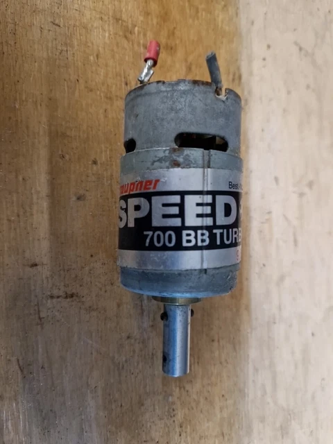 GRAUPNER SPEED 700 BB Turbo 9,6V Modellbau Elektromotor EUR 20,00 ...
