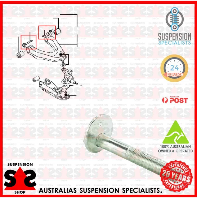 CAMBER CORRECTION SCREW Suit NISSAN Navara 2.4 i 4WD PICK UP (D22) EUR 27,74 - PicClick FR