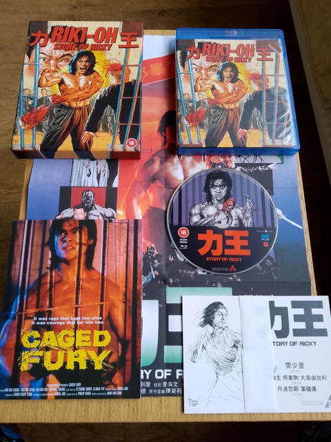 RIKI-OH STORY OF RICKY- 88 Films DELUXE COLLECTOR'S EDITION Blu-Ray OOP ...