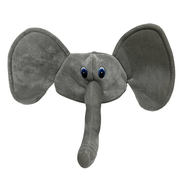 UNIQUE ELEPHANT COSTUME Hat Soft Warm Hat For Themed Party Halloween ...