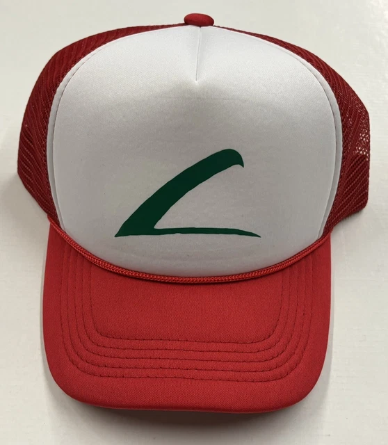 TEAM TRAINER HAT for Anime Cosplay Costume, Trucker, Snapback Cap Mesh ...