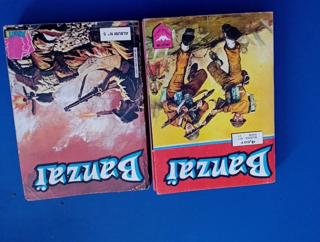 RECUEIL BANZAI N°800 Aredit 1976 Tbe (81-82-83-84-85-86) + N°5 (17 À 20 ...