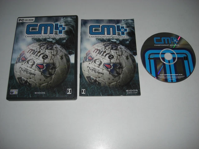 CHAMPIONSHIP MANAGER 4 Pc Cd Rom CM4 - FAST POST £5.25 - PicClick UK