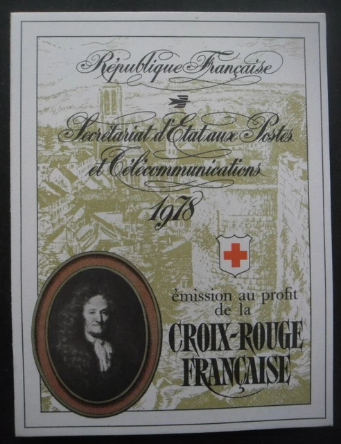 FRANCE CARNET CROIX rouge de 1978 neuf ** EUR 1,80 - PicClick FR