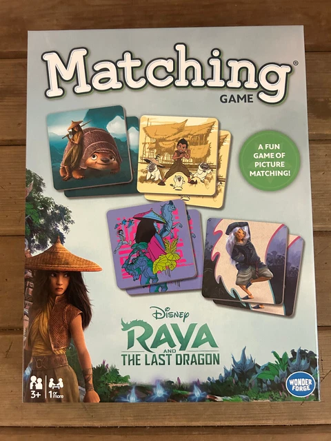 RAVENSBURGER DISNEY RAYA and the Last Dragon Matching Game for Boys ...