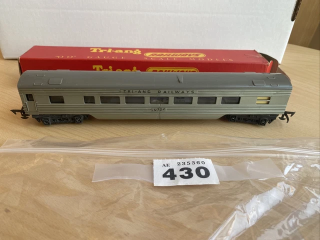 AB430 TRI-ANG RAILWAYS R24 Rovex Coach TC Series Vintage Railway Good ...