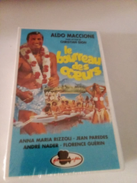 CASSETTE VHS & Le Bourreau Des Coeurs " Aldo Maccione EUR 15,00 - PicClick FR