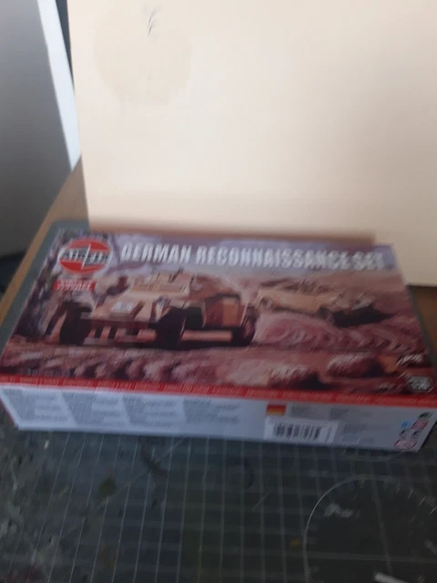 1/75 AIRFIX MODEL Kit WWII German Reconnaissance Set. £2.50 - PicClick UK