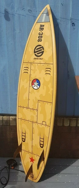 SANTA CRUZ AR-308 Adam Replogle Raptor Surfboard £99.00 - PicClick UK