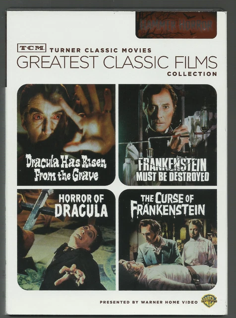 TCM GREATEST CLASSIC Films Collection Hammer Horror 2 DVDs 4 Movies EUR ...