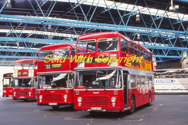 ORIGINAL BUS SLIDE, BRISTOL VRs, TRENT, NOTTINGHAM BUS STATION £5.50 ...