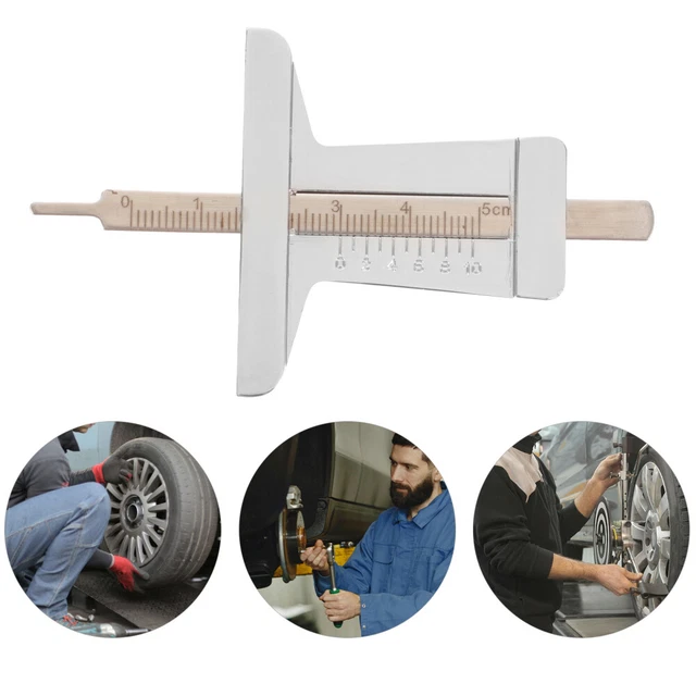CAR TYRE TREAD Depth Gauge Tire Gauge Depth Tool Car Wheel Tire Tread ...