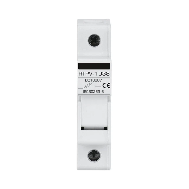 PORTE-FUSIBLES PV 2022 base de fusible DC 10x38 mm 10/15/20/25/32A 1 jeu DC1000V EUR 22,70 ...
