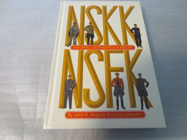 NSKK NSFK WW2 Uniforms History Militaria John Angolia HB Reference Book ...