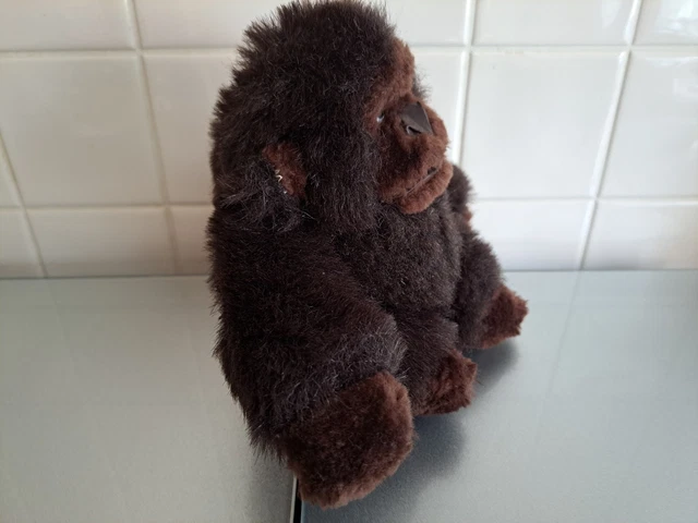 VINTAGE SMALL 5& Gorilla Riller Side Eyes Plush Soft Toy + Hanging ...
