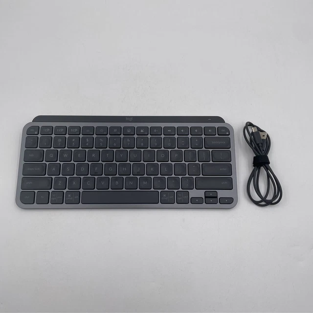 LOGITECH MX KEYS Mini Minimalist Wireless Illuminated Keyboard Graphite ...