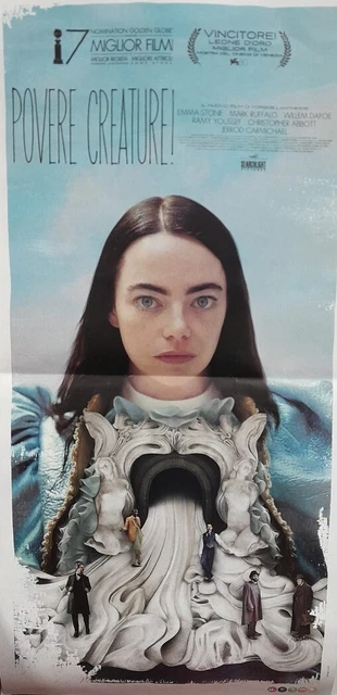 POOR CREATURES (2024) by Yorgos Lanthimos Original Poster cm. 33x70 £12 ...