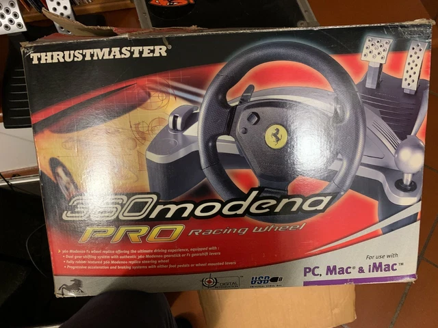 THRUSTMASTER FERRARI 360 MODENA VOLANTE USB Pro per PC EUR 35,00 ...