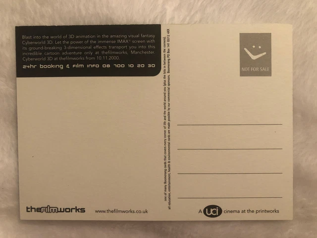 THE IMAX EXPERIENCE Cyberworld 3D Simpsons Advertisement THefilmworks ...