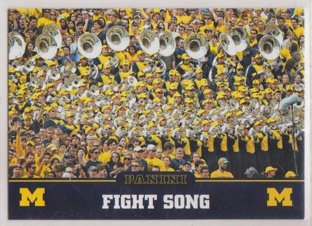 2015 PANINI COLLEGIATE Cards Université du Michigan Fight Song #5 EUR 0 ...