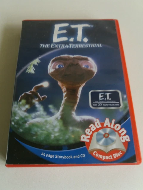 E.T. THE EXTRA-TERRESTRIAL - Read Along Book and CD - 2002 - Drew ...