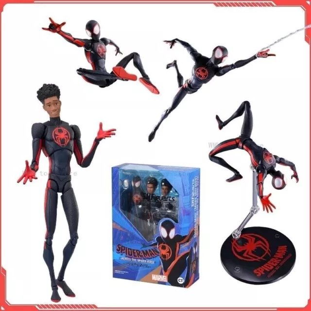 Spider Man Miles Morales Across The Spider Verse Shfiguarts Action Figure Eur 2813