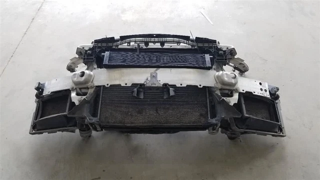 16 MERCEDES BENZ Amg C63S W205 Radiator Core Support Complete Cooling ...