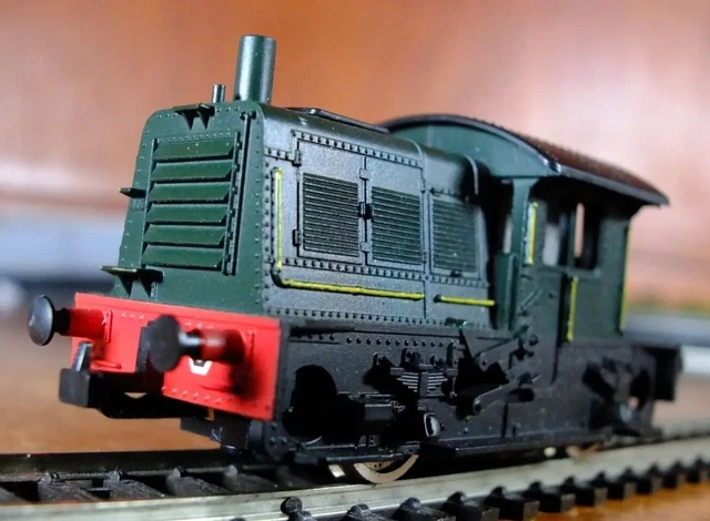ROCO 4153 HO gauge NS Sik Series 200-300 diesel locomotive in green ...