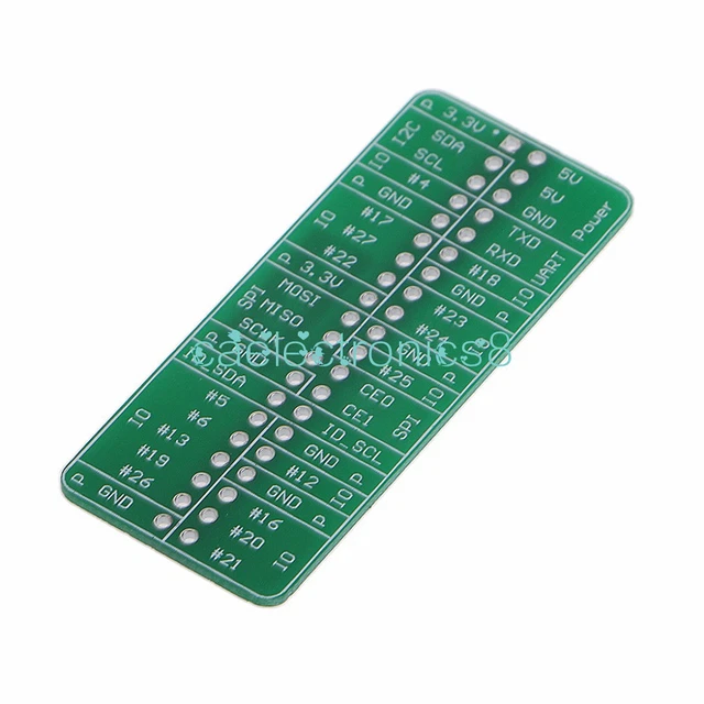 WEMOS GPIO REFERENCE Card V1.0.0 Board For Raspberry Pi Model B+/Pi 2 ...
