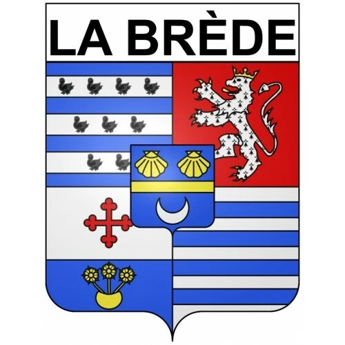 LA BRÈDE 33 ville Stickers blason autocollant adhésif EUR 6,99 - PicClick FR