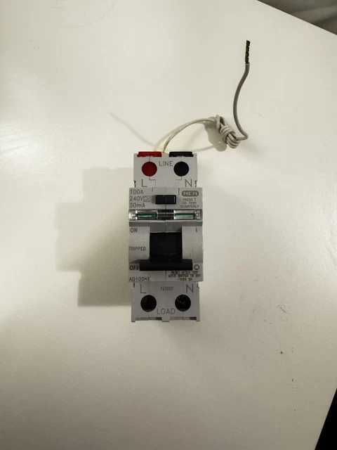 MEM 100A 30MA Double Pole RCD Type A AD100HE 240v 10KA £26.68 - PicClick UK