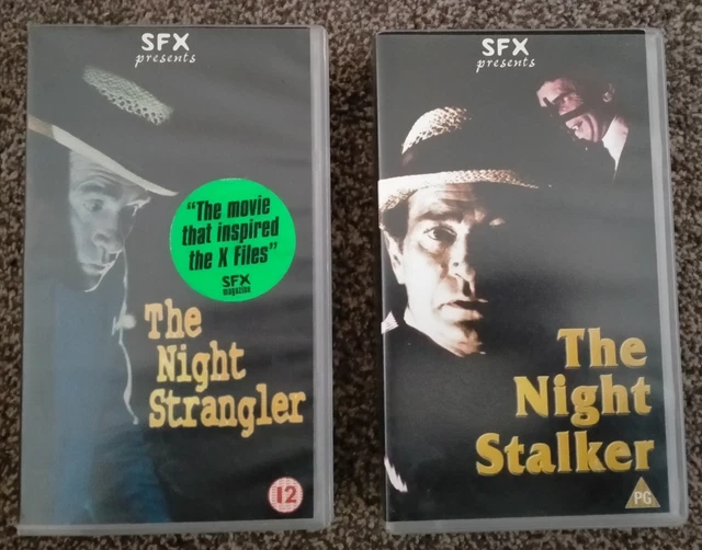 THE NIGHT STALKER & STRANGLER UK 2-Tape SET VHS VIDEO 1998 Darren ...