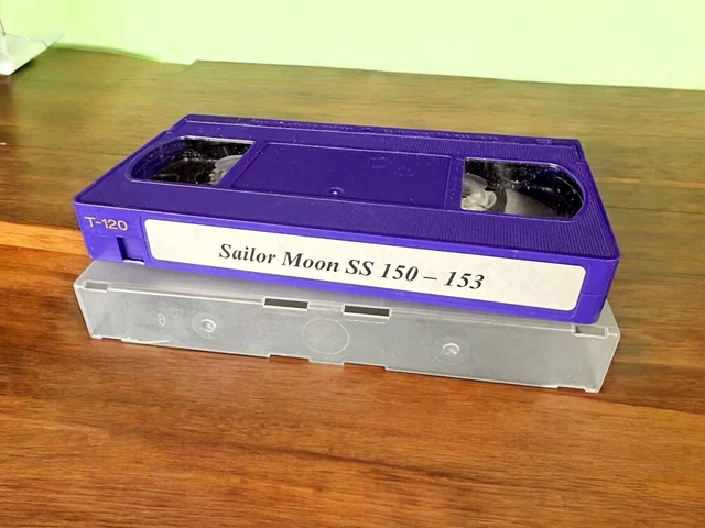 SAILOR MOON SS Manga VHS FanSub Anime Episodes 150-153 Rare Vintage £42 ...