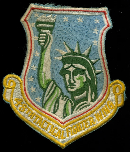 USAF 48TH TACTICAL Fighter Wing Patch N-2 £13.88 - PicClick UK