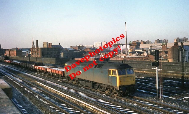 ORIGINAL 35MM Slide Railway Diesel - 47412 @ Manchester 19th Jan 1984 £ ...