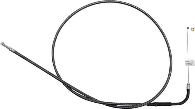 73213 CARBON FIBER Throttle Cable Harley Flhrci 1450 Efi Road King ...
