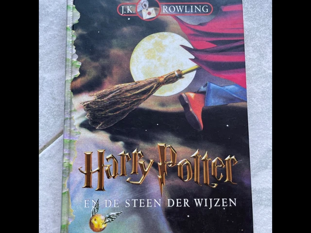 HARRY POTTER PHILOSOPHERS Stone Dutch Translation Edition JK Rowling ...