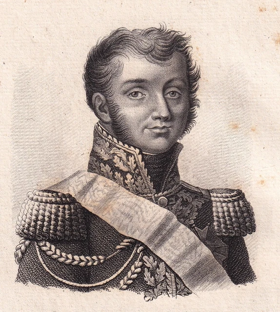 GÉNÉRAL HENRI GATIEN Bertrand Napoléon Bonaparte Premier Empire 1818 ...