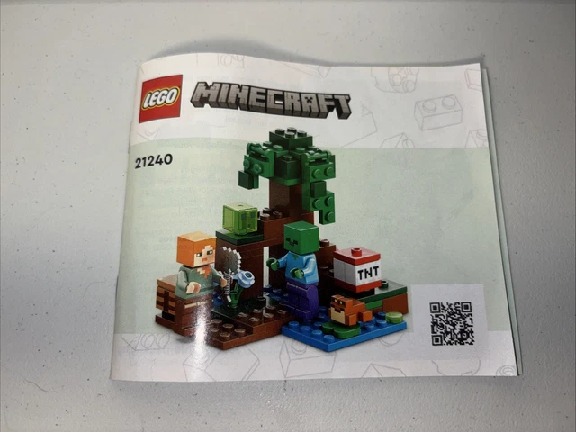LEGO MINECRAFT 21240 Swamp Adventure Manual Only VGUC $2.00 - PicClick CA