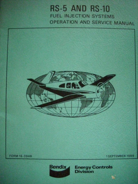 BENDIX RS-5 AND RS-10 Fuel Injection Operation & Service Manual $106.19 ...