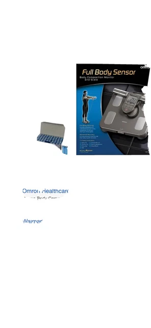 OMRON HBF-514C FULL Body Sensor Body Composition Monitor & Scale BMI ...