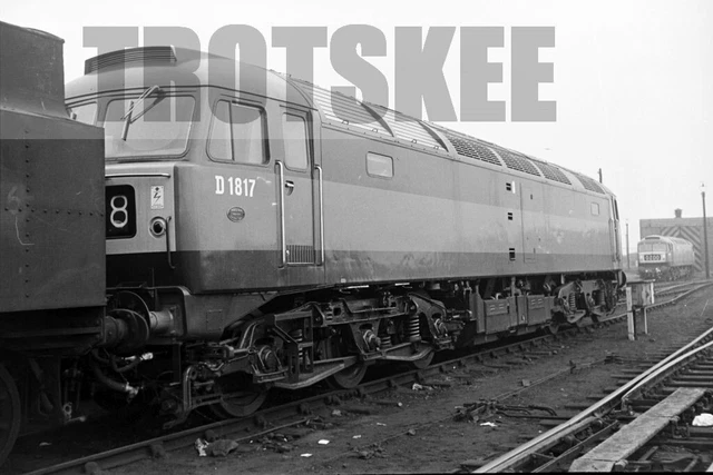 35MM NEGATIVE BR British Railways Diesel Loco Class 47 D1817 Derby 1965 £3.99 - PicClick UK