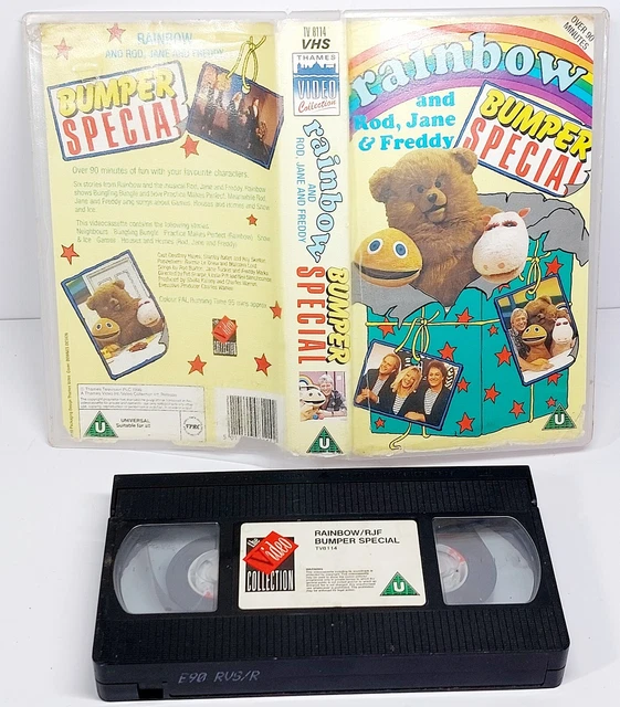 RAINBOW BUMPER SPECIAL Thames Video Collection VHS Tape **RARE** £14.95 ...