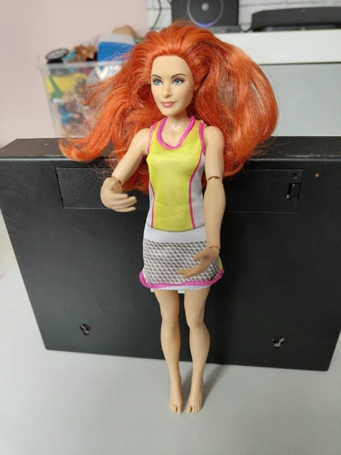 WWE- BECKY LYNCH Catcher Doll FGW25 barbie/fashion 11" £10.00 - PicClick UK